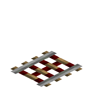 Rails déclencheurs in Minecraft