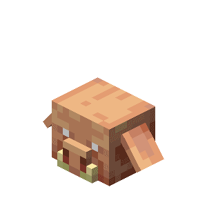 Piglin Head in Minecraft: Drops, Recipe & Uses