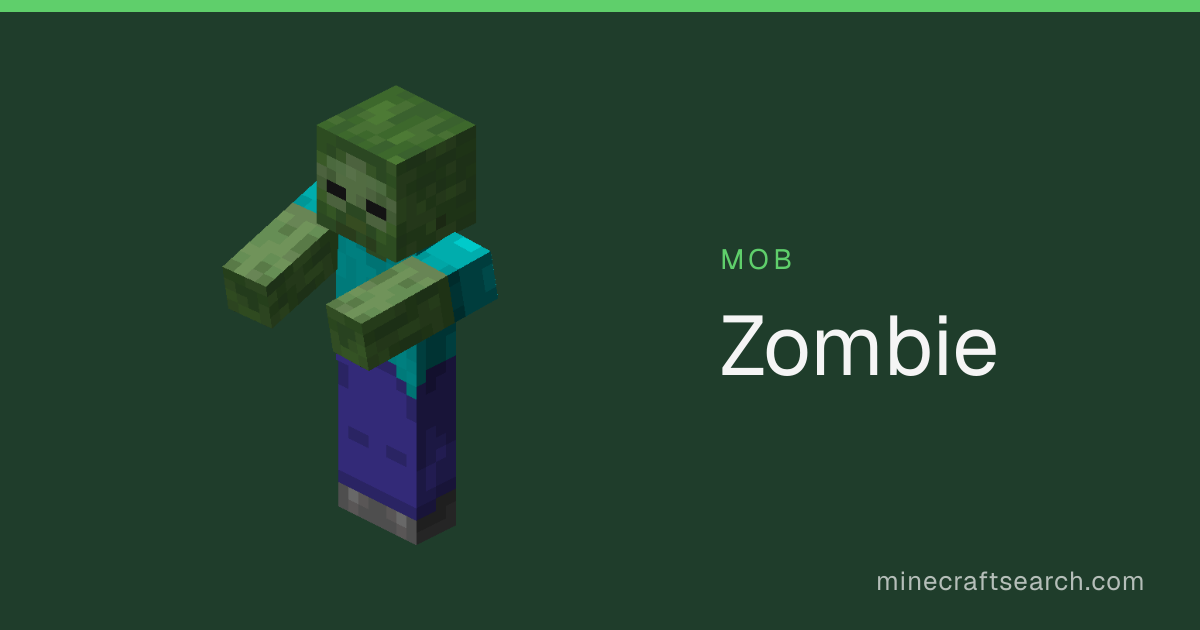 Zombie in Minecraft: Angriffe, Drops & Besiegen