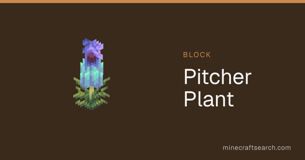 Planta odre en Minecraft: bioma, fabricación y usos